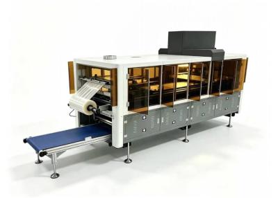 China 8000 BPH Automatic Bottle Packing Machine with Smart Memory Motor and PLC Touch Screen Vacuum Heat Sealer for sale