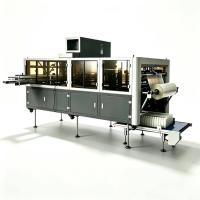 China Automatic Bottle Packing Machine Featuring Shrink Film Wrapping And Vacuum Heat Sealing For Plastic Bottle Packaging Applications for sale