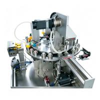 China Automatic 3000pcs/hour Cap Lining Machine with SUS304 Stainless Steel and PLC Touchscreen Control for sale
