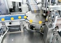 China Automatic 3000pcs/hour Cap Lining Machine with SUS304 Stainless Steel and PLC Touchscreen Control for sale