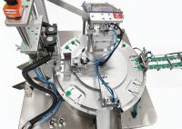 China High-Speed 1500 caps/hour Automatic Plastic Cap Assembly Machine with Stainless Steel Construction and Touch Screen Interface for sale