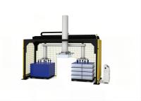 China Automated SUS304 Plastic Bag Stacker Machine 2000mm Double Station 220V for sale