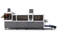 China High Speed Automatic 6KW/H Bottle Packing Machine for PET Bottles with PLC Touch Screen for sale