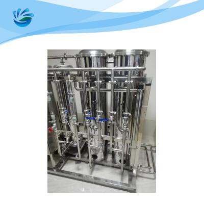 China 2000LPH Pharmaceutical Water Purification System Two Stage RO EDI for sale