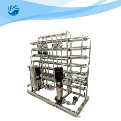 China 1500L Two Stage Reverse Osmosis System EDI System In Pharmaceutical Industry for sale