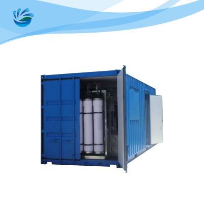 China 1000LPH Containerized Reverse Osmosis System for sale
