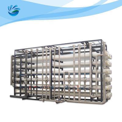 China 100TPH Reverse Osmosis Water Filter System Purifying Water Filtration Plant for sale