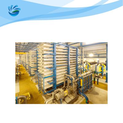 China Irrigation Sea Water Desalination Plant RO Salty Water Filter System for sale
