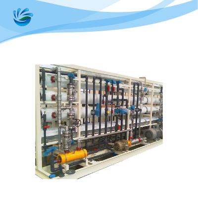 China 3000LPH Small Size Sea Water Reverse Osmosis System With Sand Filter for sale