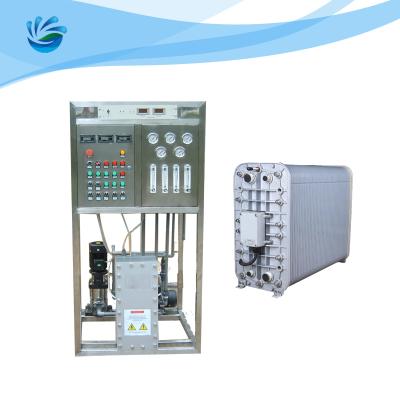 China 1000L RO Water Desalination Water Treatment Plant EDI for sale
