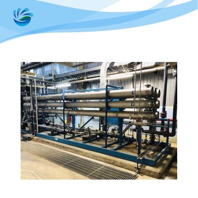 China Salt Sea Water Desalination Plant Reverse Osmosis Water Treatment System for sale