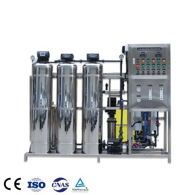 China Pure Drinking Water Reverse Osmosis System Desalination Equipment 1.5KW 1000L/h for sale