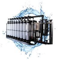 China Large Capacity Carbon Steel Ultrafiltration Water Treatment System 40TPH for sale