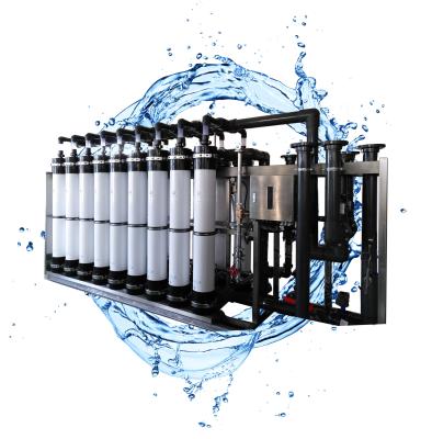 China Large Capacity Carbon Steel Ultrafiltration Water Treatment System 40TPH for sale
