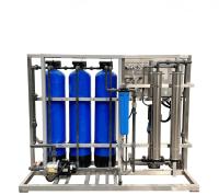 China 1.5KW SS / FRP Tank  Reverse Osmosis System Water Treatment Equipment 500L/h for sale