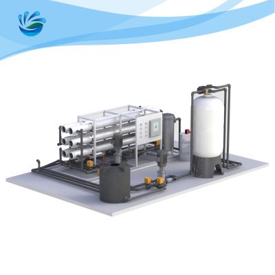 China 18TPH Water Desalination Machine Reverse Osmosis System Filtration Plant for sale