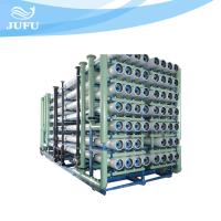 China Purified Water Treatment System Reverse Osmosis Desalination Plant 30t/h Outlet Flow for sale