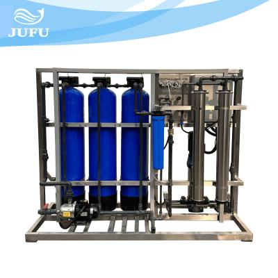 China Customized Automatic RO Pure Water Treatment System 500L/h for sale