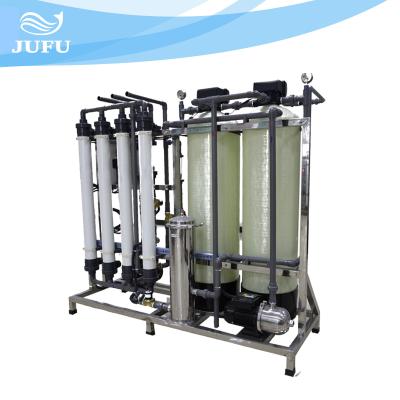 China 2TPH Ultrafiltration Water Treatment System Water RO Desalination Plant for sale