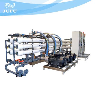 China 10T Seawater Desalination Plant RO Water Purification For Agricultural Water for sale