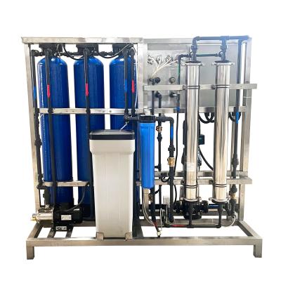 China 500lph Drinking Water Treatment System Mini Ro Water Treatment Plant for sale