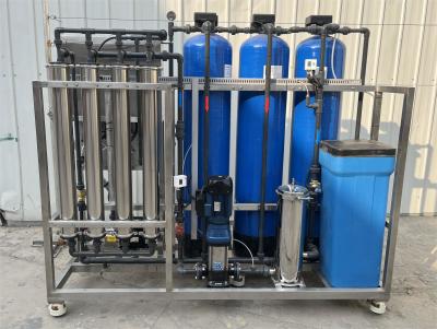 China 2.2KW Reverse Osmosis Water System Treatment Plant 1000Lph for sale