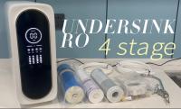 China 4 Stage Residential Reverse Osmosis Purification System 45 X 15.5 X 38.5cm for sale