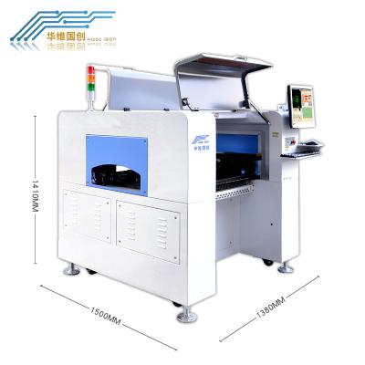 China 120 Feeders SMT Pick Place Machine / HWGC Smd Placement Machine 380mmX400mm for sale