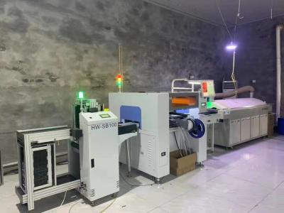 China Desktop SMT Reflow Oven HWGC Reflow Soldering Machine for sale