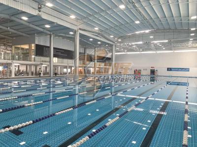 China ZAM Steel Competition Swimming Pool with 25-28°C Temperature Control and Starting Blocks for Professional Events for sale