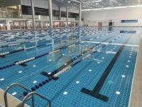 China 50x25x2M Competition Swimming Pool with Zn-Al-Mg Steel Structure - 15 Year Warranty, Fast Assembly Design for sale