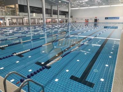 China 50x25x2M Competition Swimming Pool with Zn-Al-Mg Steel Structure - 15 Year Warranty, Fast Assembly Design for sale