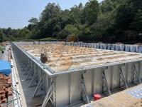 China ZAM Steel Competition Swimming Pool 50×25×2M with 5-Side Thermal Insulation & 50-Year Service Life for sale