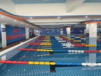 China Zn-Al-Mg Steel Competition Swimming Pool 50×25×2M Outdoor Recyclable with 50-Year Service Life for sale
