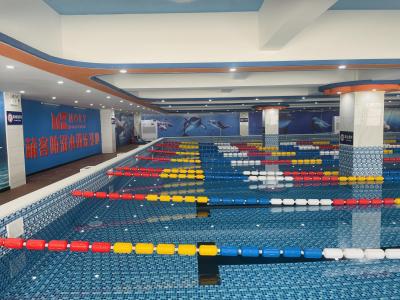 China Zn-Al-Mg Steel Competition Swimming Pool 50×25×2M Outdoor Recyclable with 50-Year Service Life for sale