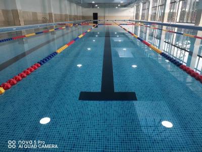 China Modern Family Size Aluminum Above Ground Swimming Pool 2M Depth with Zn-Al-Mg Steel Frame 50x25x2M Size for sale