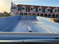 China Environmental Friendly Aluminum Above Ground Modular Pool 50×25×2M with Zn-Al-Mg Steel Construction and 50-Year Service Life for sale