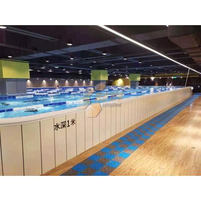 China Outdoor Thermal Insulation Competition Swimming Pool 50x25x2M with 15-Year Warranty and Zn-Al-Mg Steel Construction for sale