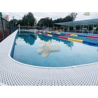 China Zn-Al-Mg Steel Competition Swimming Pool 50x25x2M with 15-Year Warranty and Water Return Design for sale