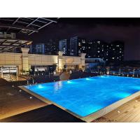 China Professional Zn-Al-Mg Steel Frame Swimming Pool 50x25x2M with 15-Year Warranty and Competition Standards for sale