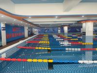 China Modular Steel Competition Swimming Pool Zn-Al-Mg 2m Depth Fast Assembly for sale