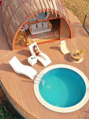China Rapid-Installation Steel Modular Swimming Pool with Thermal Protection 2m Depth Zn-Al-Mg Steel for sale