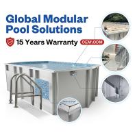 China Pool Depth 2000MM Open Air Swimming Pool featuring pump included perfect for outdoor swimming facilities and resorts for sale