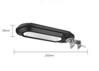 China 4 In 1 Motion Sensor Solar Panel Fence Lights Easy Install for sale