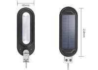 China 4 In 1 Motion Sensor Solar Panel Fence Lights Easy Install for sale