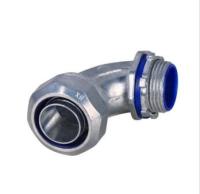 China 90 Degree Flexible Liquid Tight Connector EMT Conduit Fitting for sale