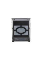 China IP44 Black 2pcs Ultrabright LED Solar Panel Wall Light for sale