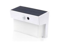 China 400LM Human Sensor Solar Panel Wall Light Gate Door Lamp for sale