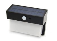 China 400LM Human Sensor Solar Panel Wall Light Gate Door Lamp for sale