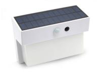 China 400LM Human Sensor Solar Panel Wall Light Gate Door Lamp for sale